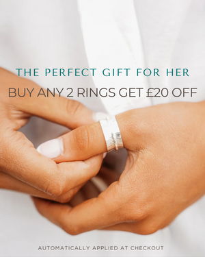 Beautifully Designed Anxiety Jewellery – Tranquillity Rings