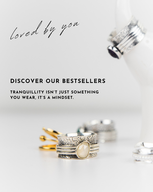 Beautifully Designed Anxiety Jewellery – Tranquillity Rings